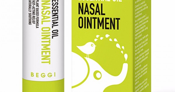 Beggi essential oil nasal ointment 3.5g 儿童外涂式舒缓鼻塞膏 鼻通灵