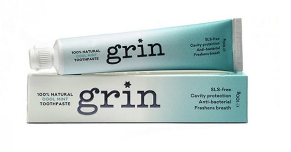 Grin 100% Natural Toothpaste 纯天然 牙膏 薄荷味 100g 新西兰牙膏中的爱马仕